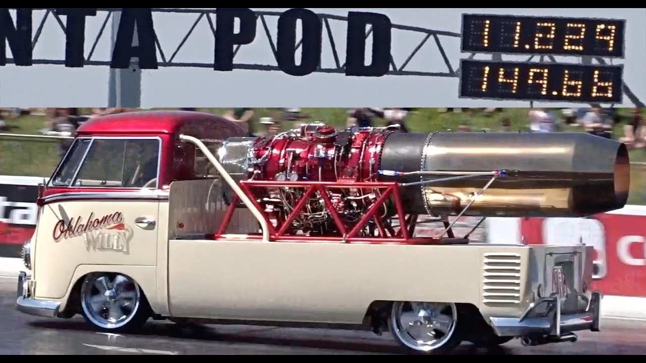 Jet Bus - Oklahoma Willy - 1/4 Mile 11.23 @ 149mph - YouTube