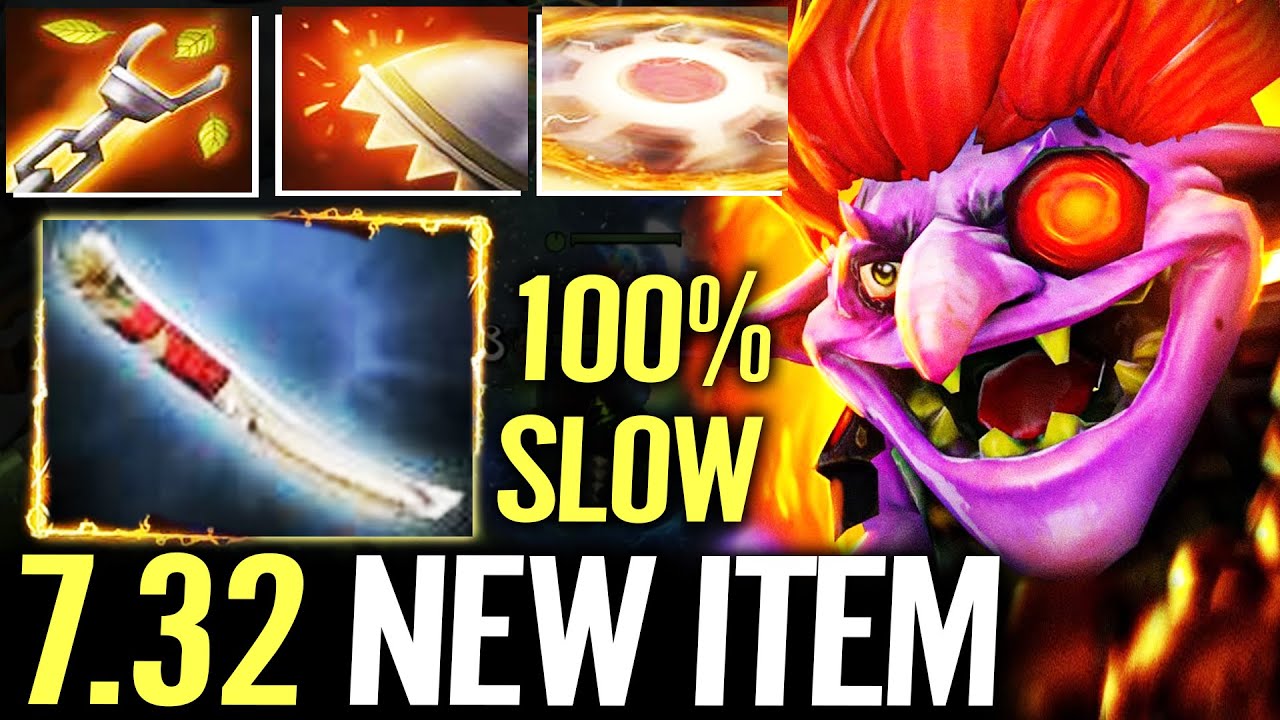 🔥 NEW ITEM Ogre Seal Totem 7.32 Timbersaw — 2x Bounce 100% Slow 400 ...
