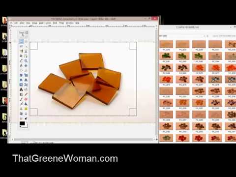 Using Gimp to Clean up a Picture on White Background - YouTube