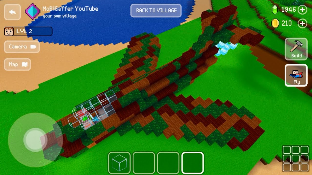 Block Craft 3D: Crafting Game #3978 | Fighter Jet 2 ️ - YouTube