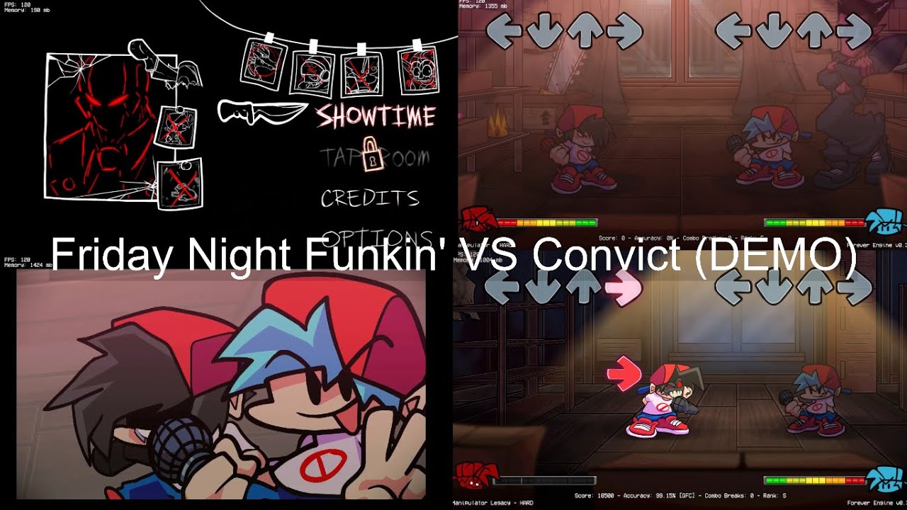Friday Night Funkin' VS Convict (DEMO) (FNF/Mod/HARD) - YouTube