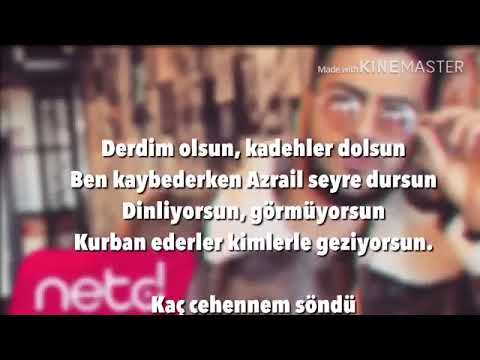 Derdim olsun kadehler dolsun  - Reynmen  Karaoke ❤❤