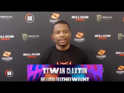 Tywan Claxton Bellator 242 Media Day Recap - MyMMANews - YouTube
