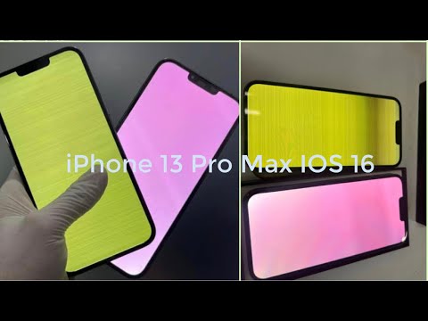iPhone 13 pro max White Screen display after update ios 16 - YouTube