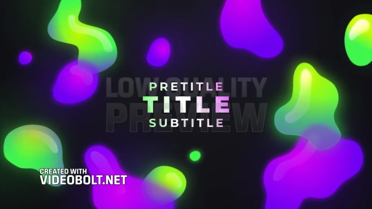 Slime Stream Overlay Templates! - YouTube