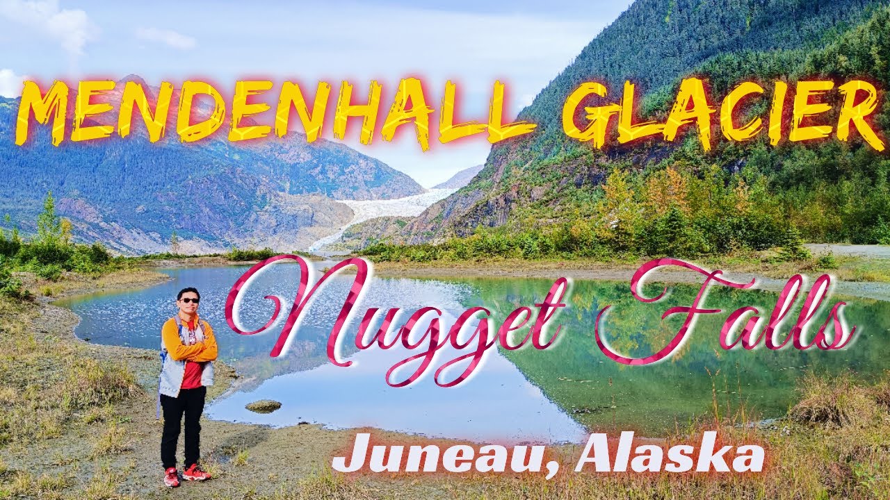 Mendenhall Glacier, Nugget Falls in Juneau, Alaska - YouTube