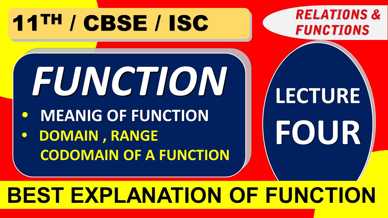 FUNCTIONS CLASS 11 DOMAIN AND RANGE OF FUNCTIONS CLASS 11 CHAPTER 2 FUNCTIONS CLASS 11 DOMAIN AND RANGE OF FUNCTIONS CLASS 11 CHAPTER 2