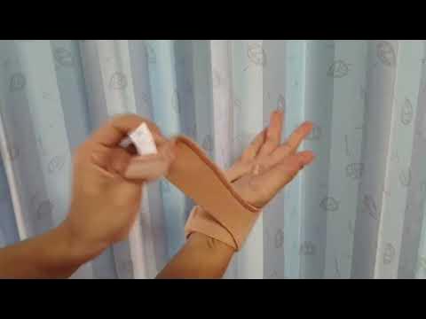 ตอนที่ 717 อุปกรณ์พยุงข้อมือ ที่พยุงข้อมือ บรรเทาอาการปวดข้อบริเวณข้อมือ S009.1 - YouTube