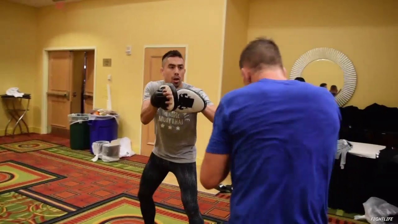 Darren Elkins Power Combination Shakeout For UFC Long Island with ...