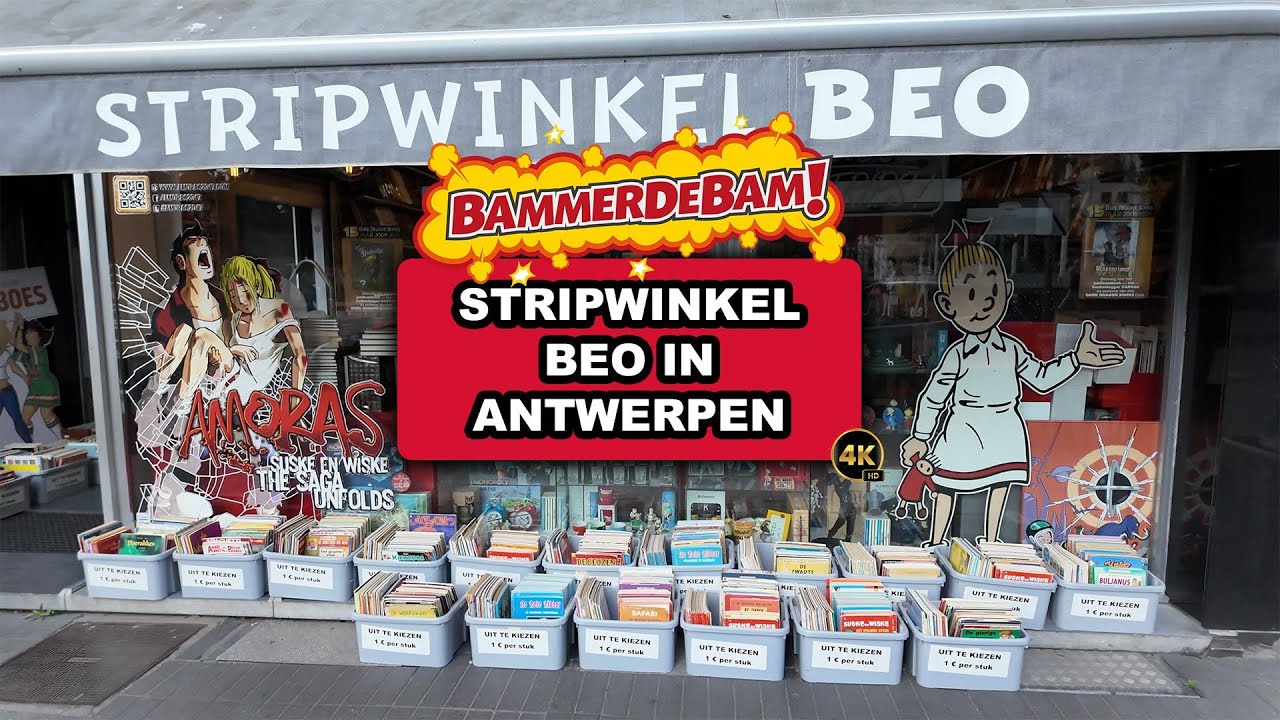 119 Stripwinkel BEO - Antwerpen - YouTube