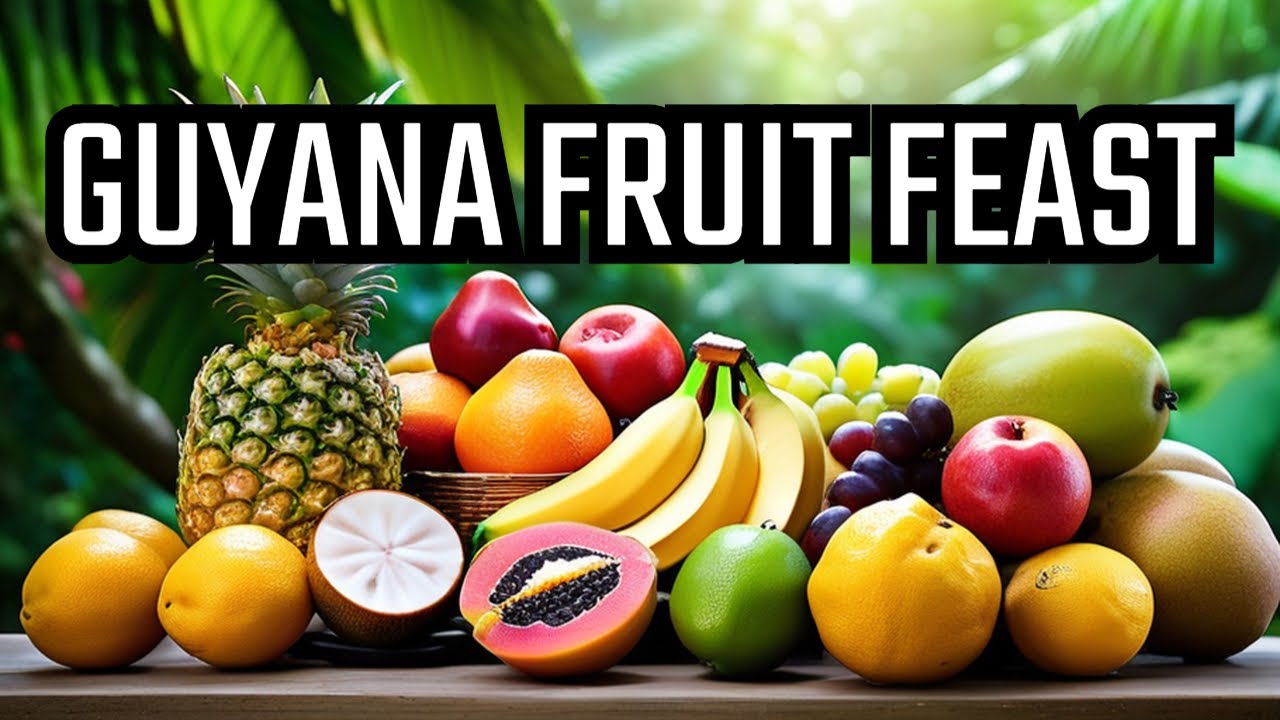 Eating Guyanese fruits - YouTube