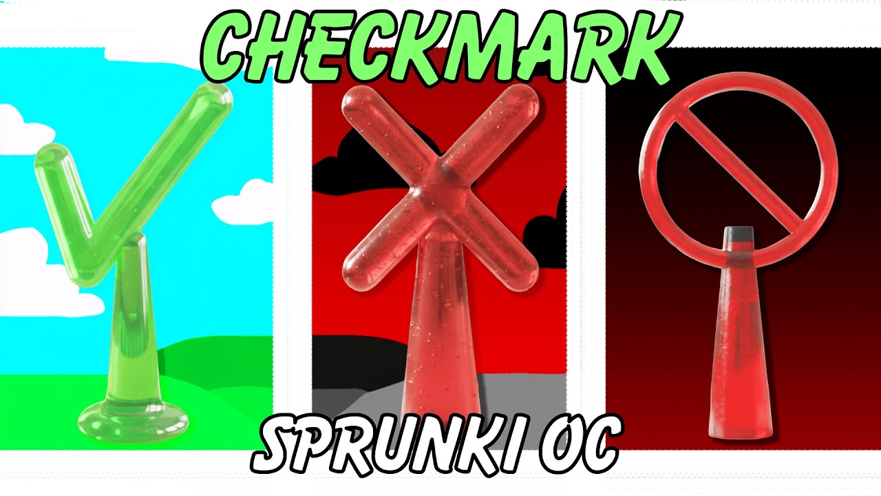 FOOD My Incredibox Sprunki OC: Checkmark From Phase 1 to Phase 3 # ...