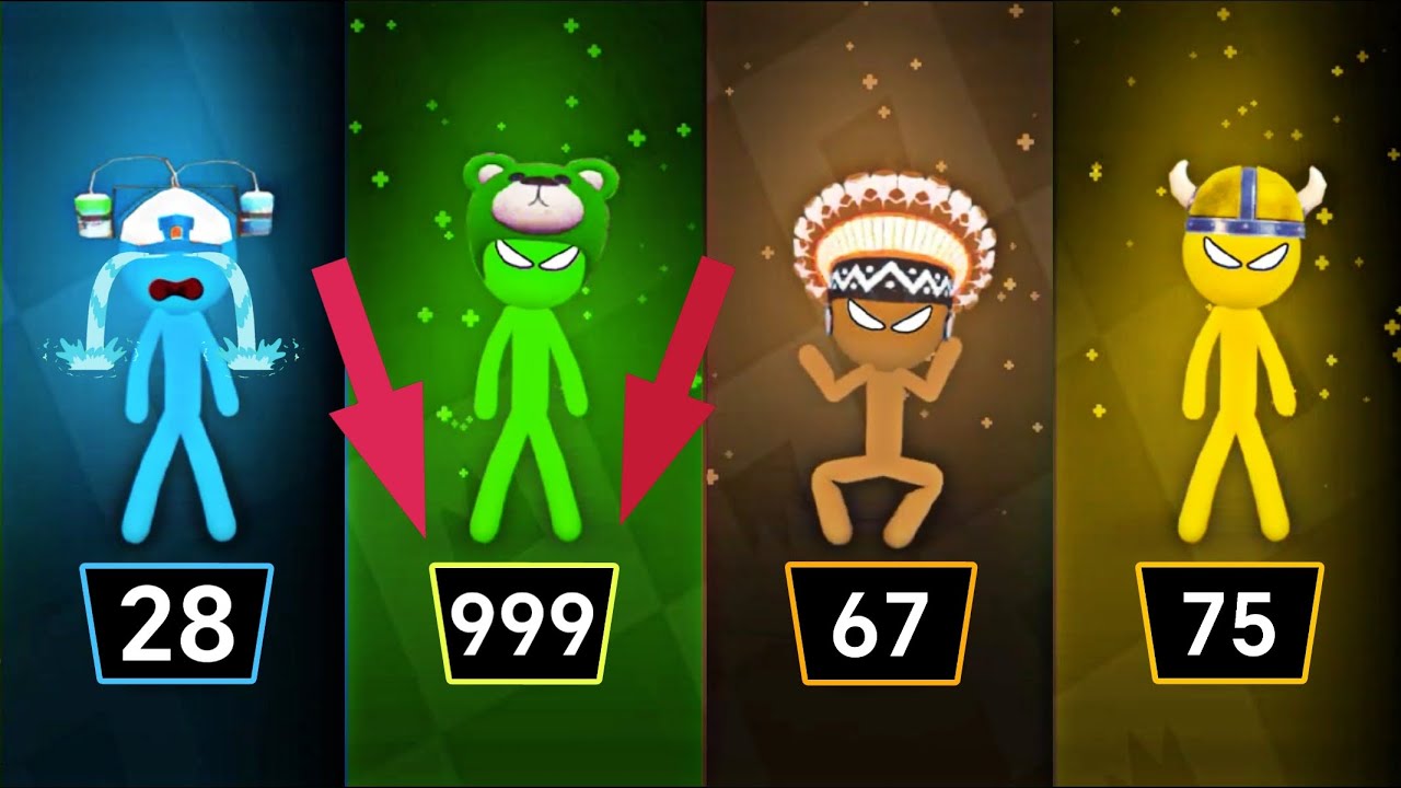 Secret PRO Stickman MINIGAMES | Gameplay Stickman Party 1 2 3 4 Player ...
