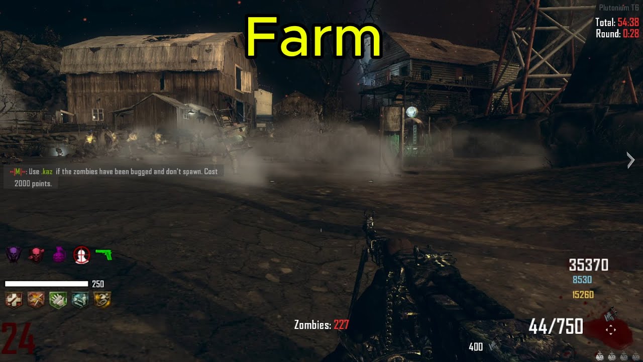 Call of Duty Black Ops 2 Farm Modded - YouTube