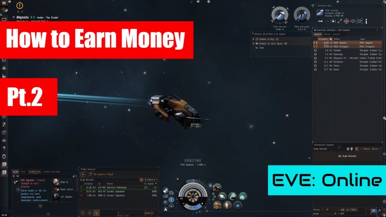EvE Online Guide How To Make Money Isk Part 2 PVE YouTube
