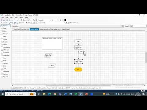 Work Queue - Part 2 (BluePrism) - YouTube
