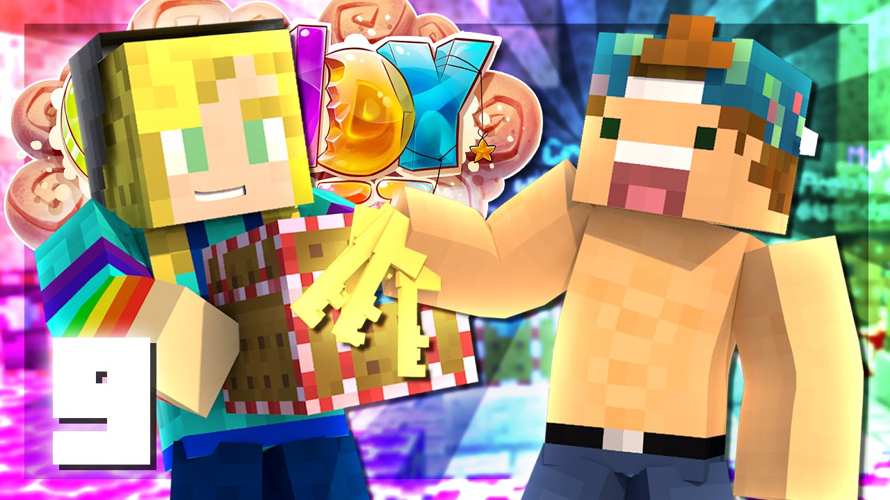 CRATE UNBOXING CHALLENGE WARS! | EP 9 | CandyCraft Minecraft Server - YouTube