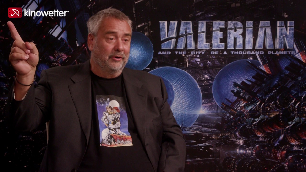 Interview Luc Besson VALERIAN AND THE CITY OF A THOUSAND PLANETS - YouTube