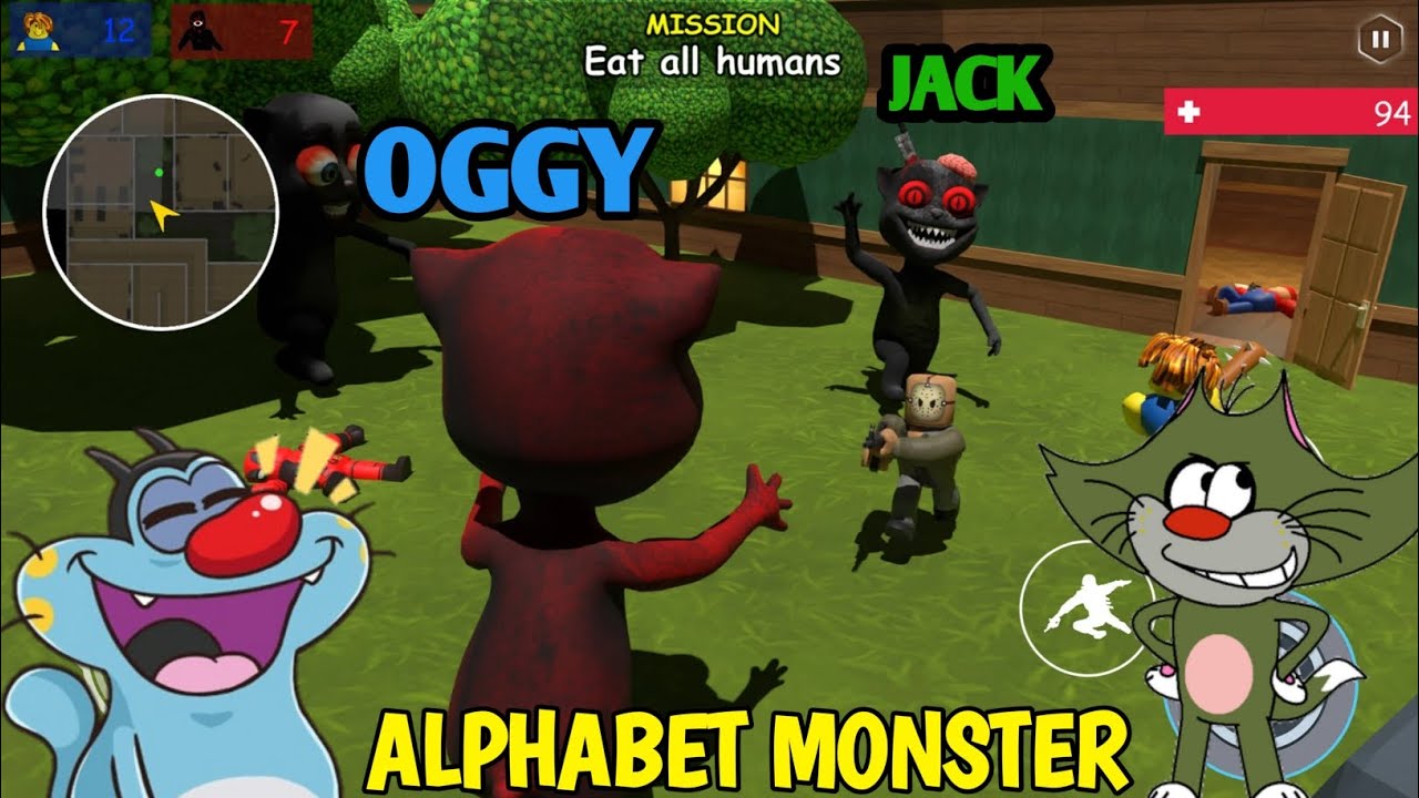 NOOB vs PRO vs HACKER | In Alphabet Monster | With Oggy And Jack | Dr ...