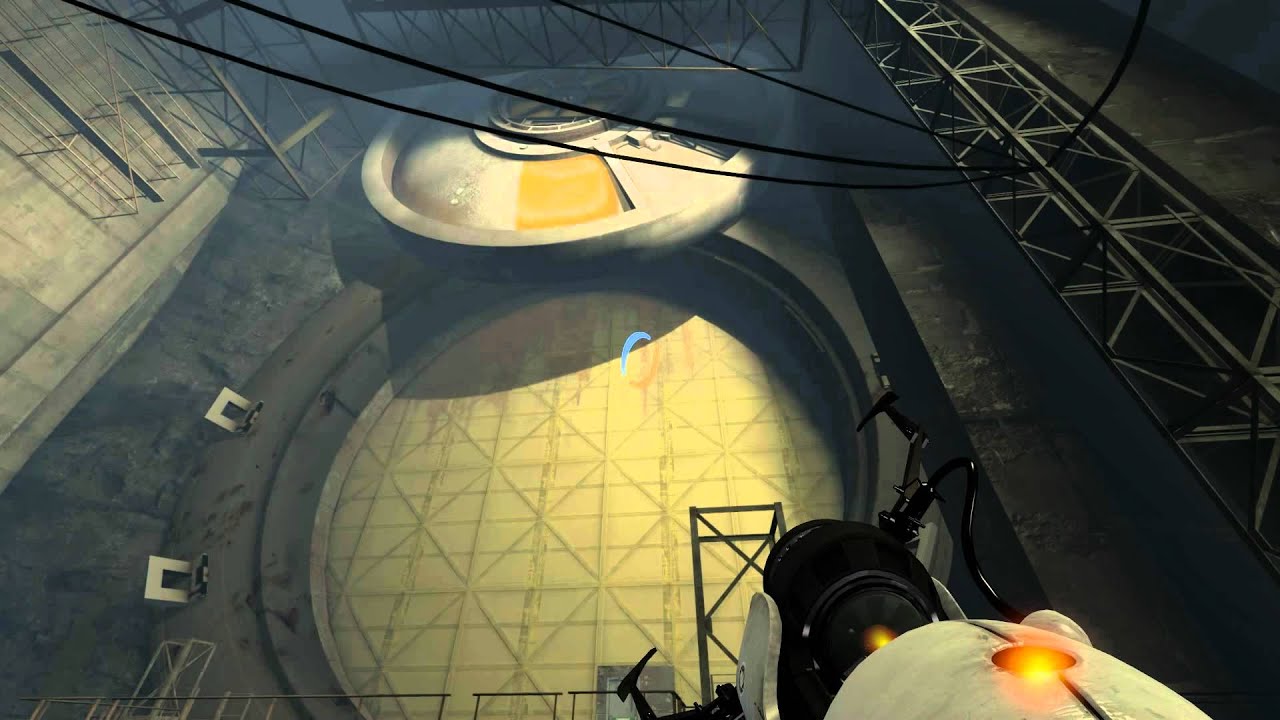 Portal 2 Walkthrough Gameplay Part 10 - The Fall - YouTube