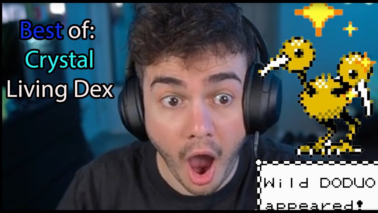 The Best Bits of Johnstone's Crystal Living Dex Challenge - YouTube