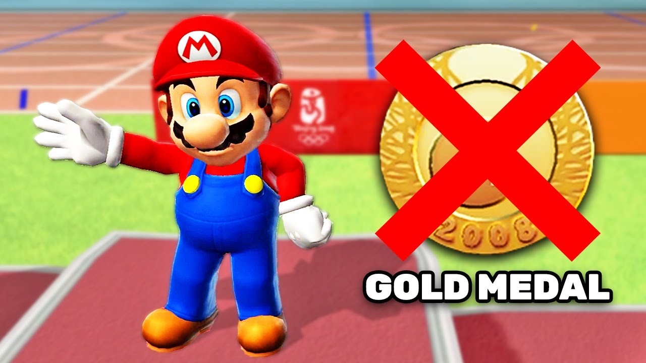 Mario & Sonic at the Olympic Games but GOLD MEDALS are FORBIDDEN - YouTube