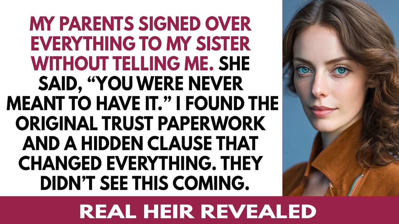 My Parents Signed Everything Over To My Sister—But The Lawyer Uncovered ...