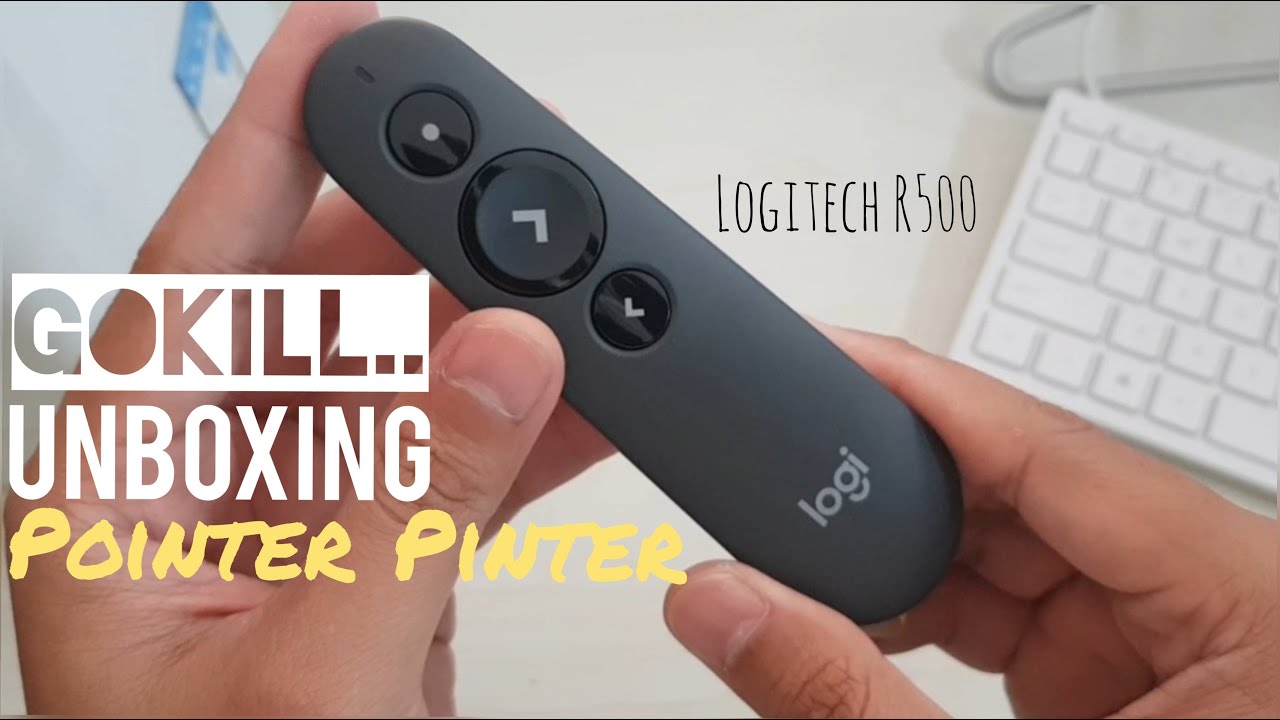 LOGITECH R500 si Pointer Pinter Indonesia - YouTube