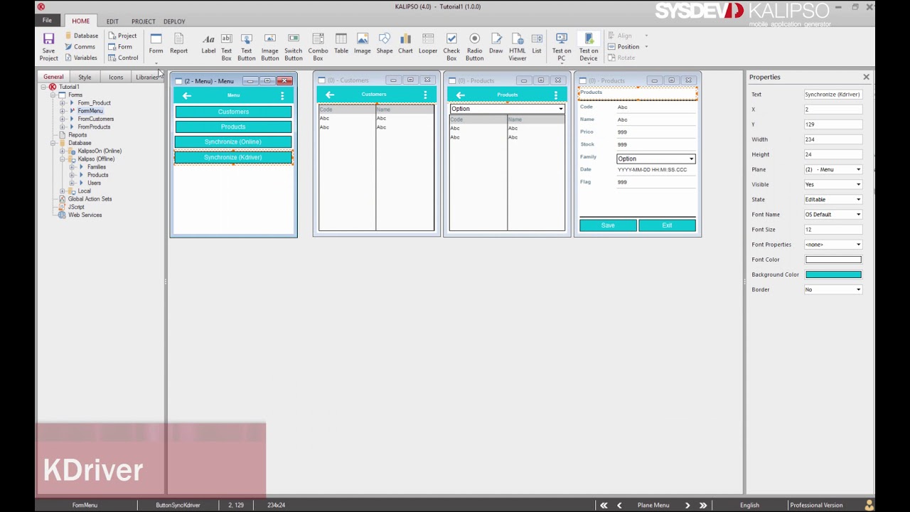 Kalipso Studio V4.0 Tutorials | Data Synchronization - YouTube