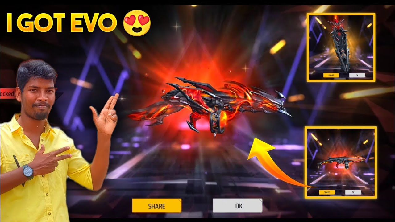I GOT EVO THOMPSON 😍 FREEFIRE NEW EVO THOMPSON FREEFIRE NEW EVO ...