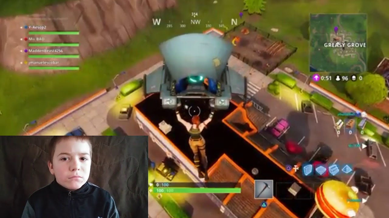 First time on fortnite playing for video... (Gameplay Video 1) - YouTube
