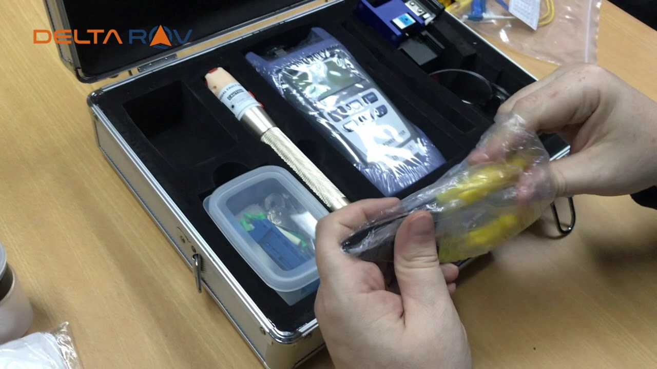 Unboxing of Delta ROV fiber optic repair kit - YouTube