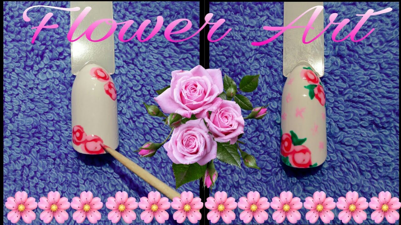Flower 🌸Art using Toothpick/Simple Steps /(Hindi) - YouTube