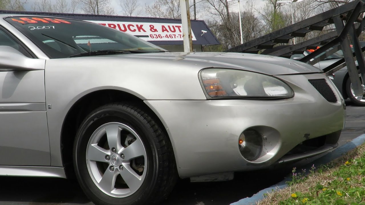 2007 Pontiac Grand Prix | Start Up & Cinematic Tour - YouTube