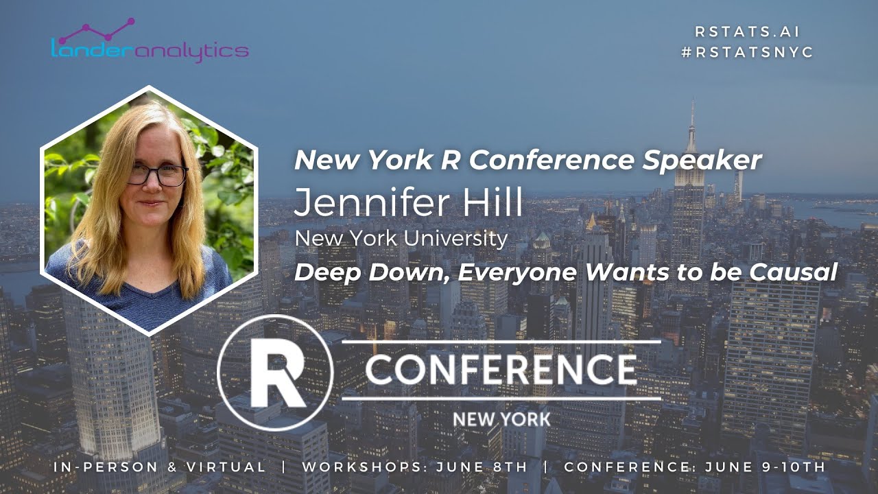 Jennifer Hill - Deep Down, Everyone Wants to be Causal - YouTube