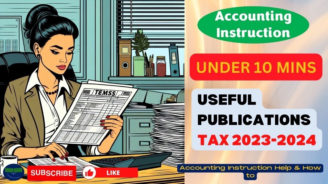 Useful Publications Tax 2023-2024 - YouTube