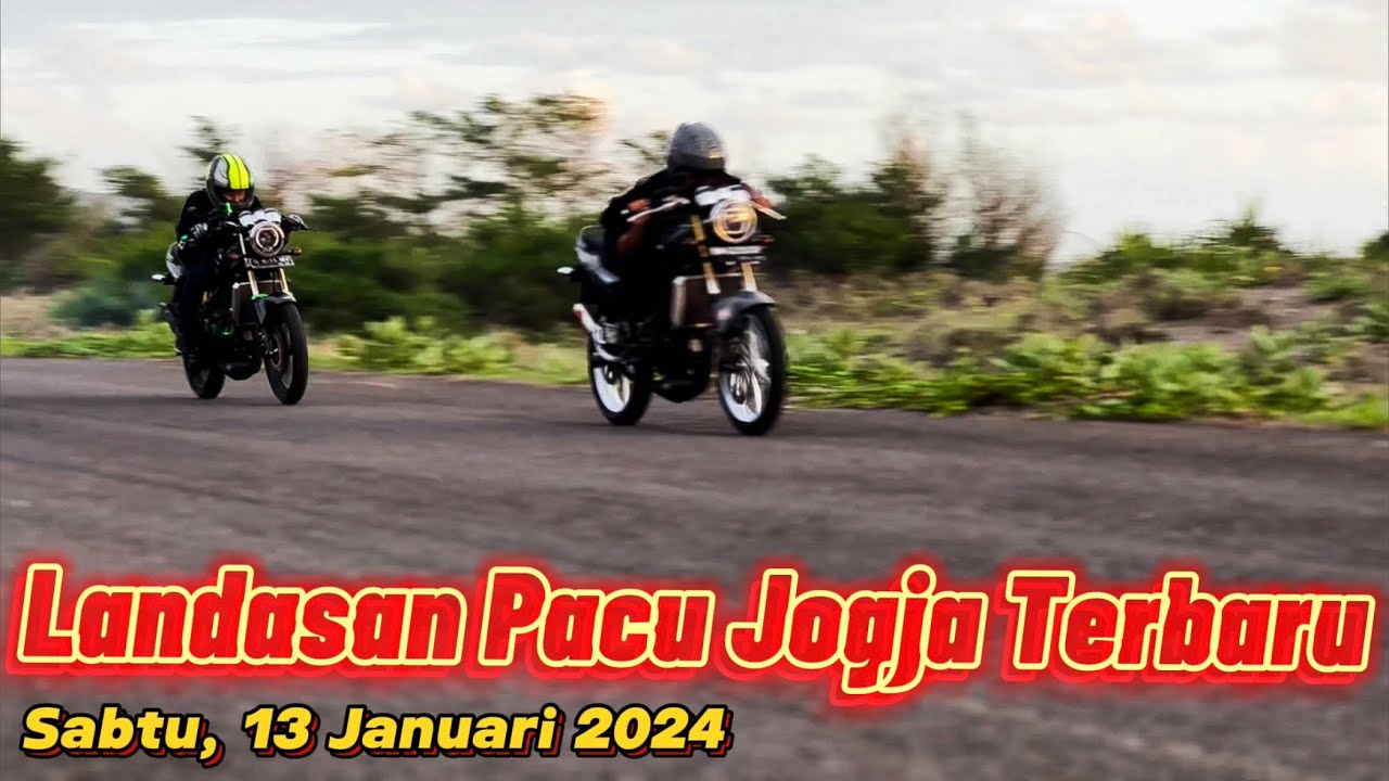 LANDASAN PACU JOGJA TERBARU, Sabtu, 13 januari 2023 #landasanpacujogja ...