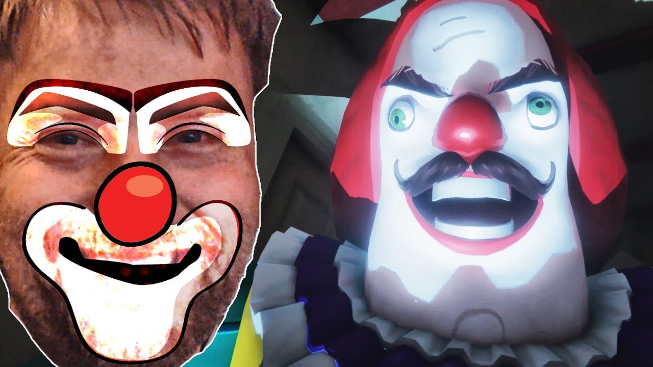 Als CLOWN NACHBAR spielen! | Secret Neighbor Beta - YouTube