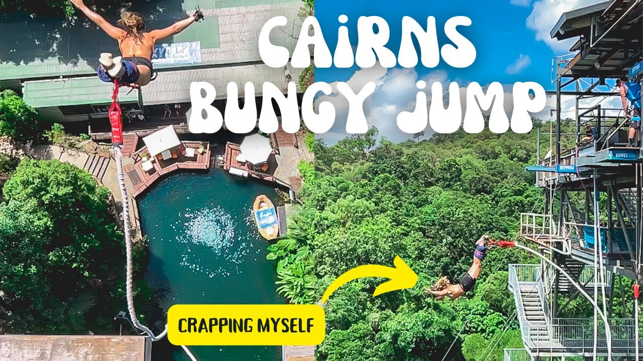I did Australia's ONLY Bungy Jump in Cairns! - YouTube