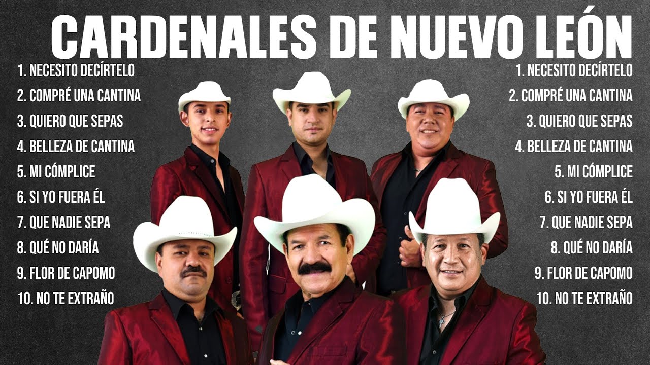 Las 10 mejores canciones de Cardenales de Nuevo León 2024 - YouTube