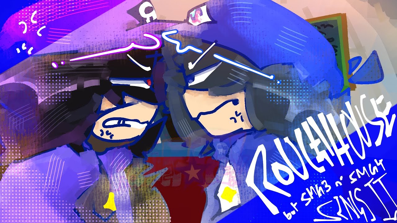 SNOWTRAPPED! - ROUGHHOUSE, but SMG3 N' SMG4 sings it !! : FNF animation ...