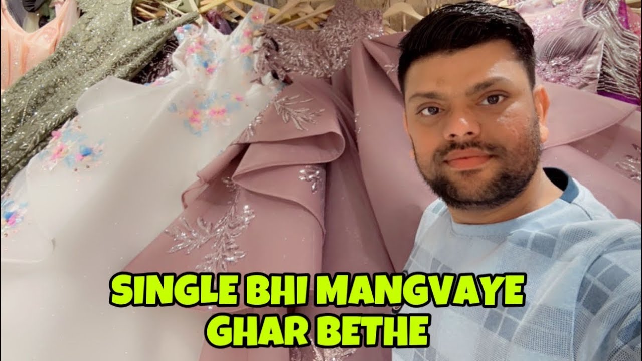 2024 KE NEW LAUNCH CROP TOP GOWN DESIGNED BY RK DRESSES NAJAFGARH | RK ...