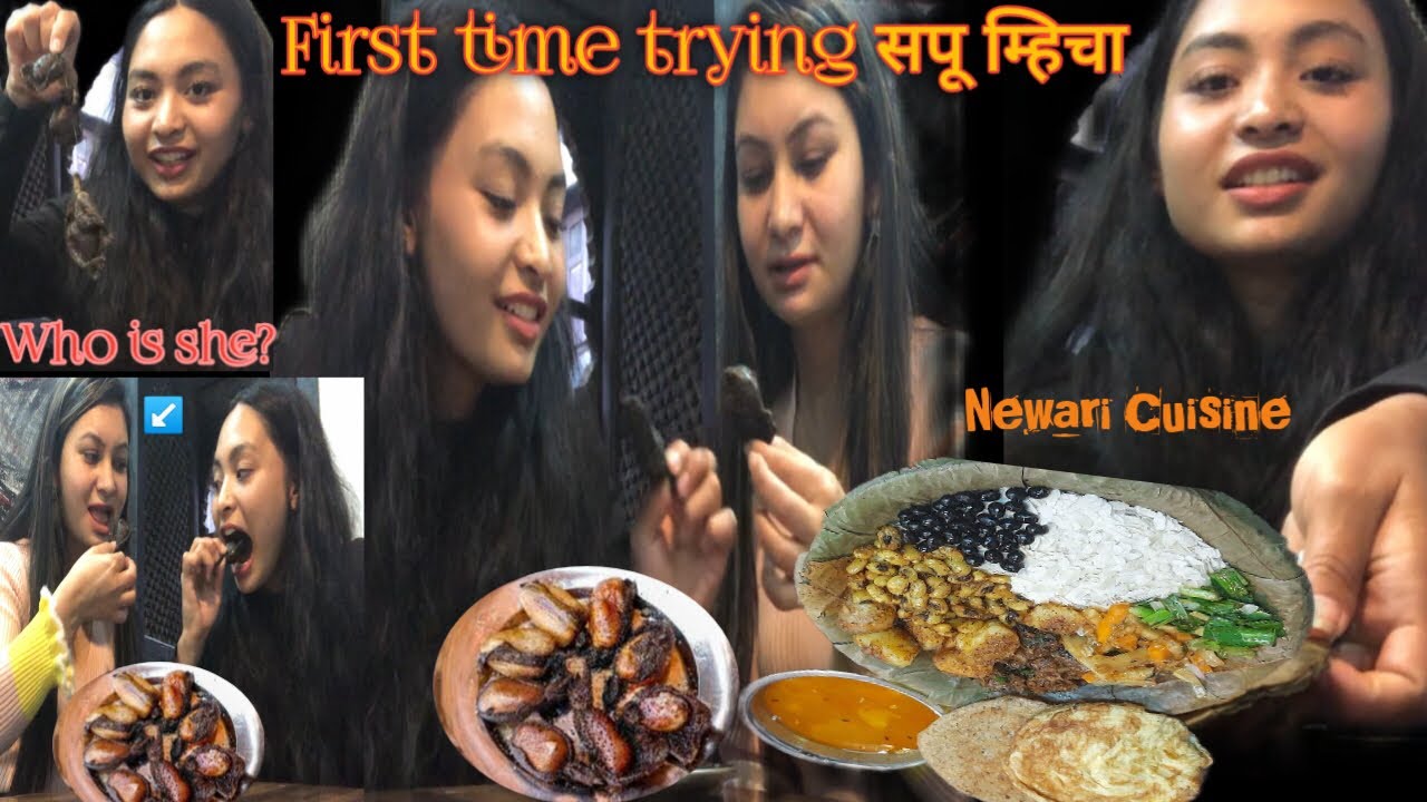 sapu mhicha newari food || First time with my second oldest sister👩 ...