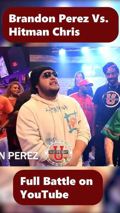 Rap Battle: Brandon Perez Vs. Hitman Chris - YouTube
