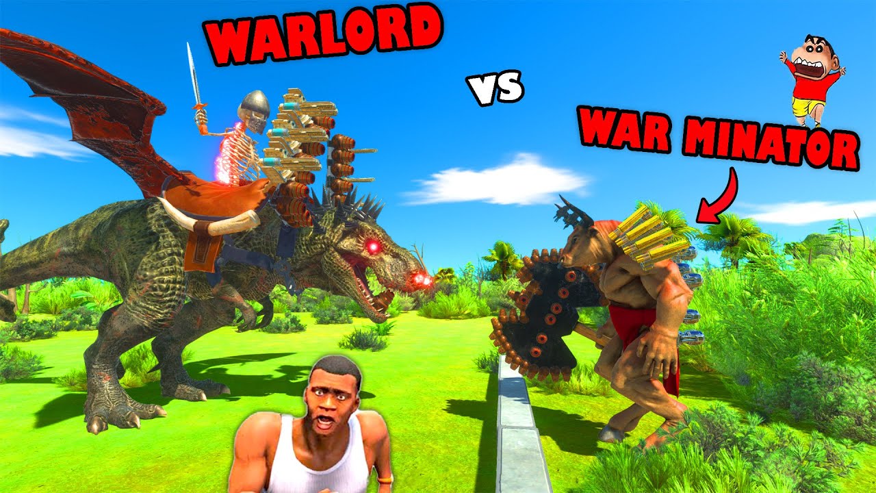 WARLORD FORMULA vs UNDEFEATED FORMULA MINATOR in Animal Revolt Battle ...