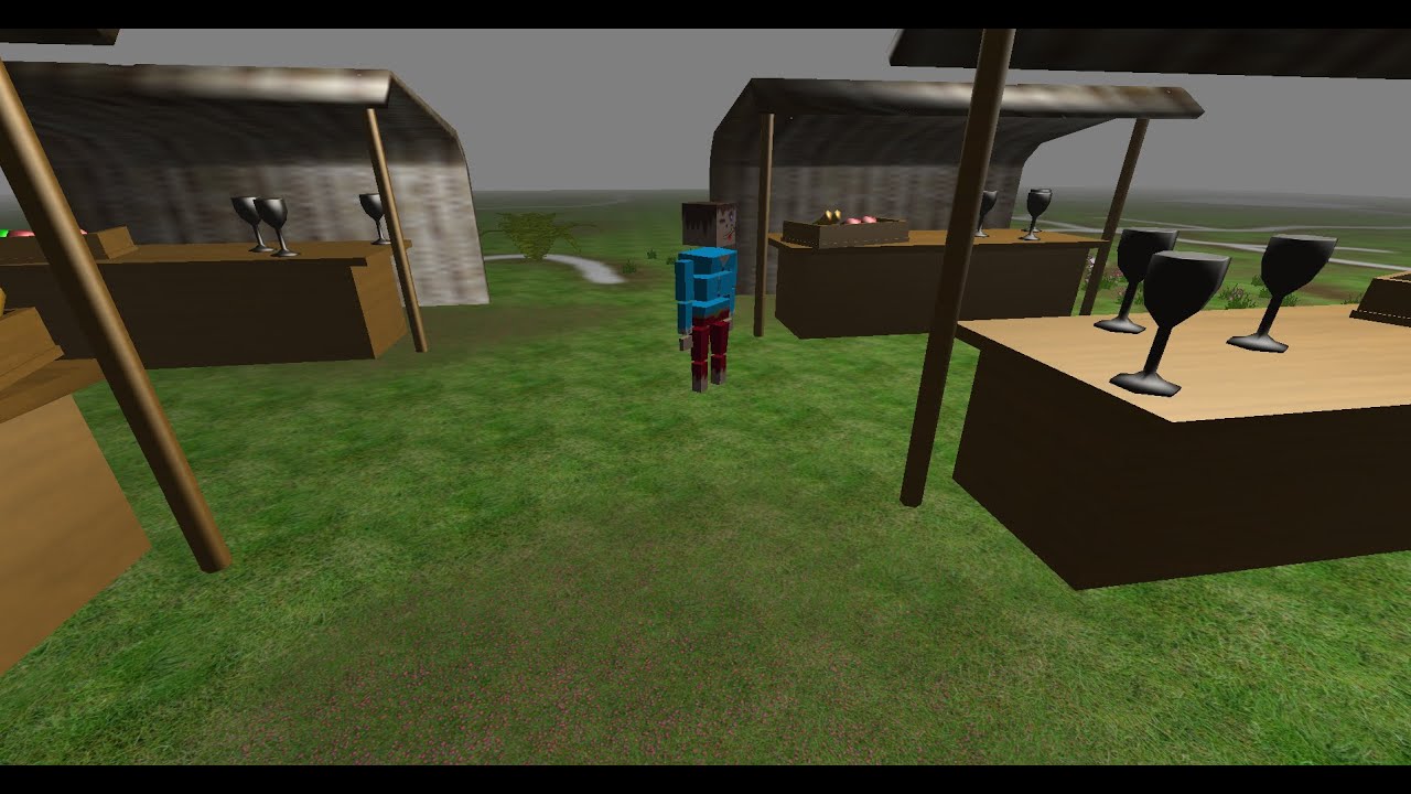 7# A very simple character - Olivieris - OpenGL 4.3 Freeglut GLSL - YouTube