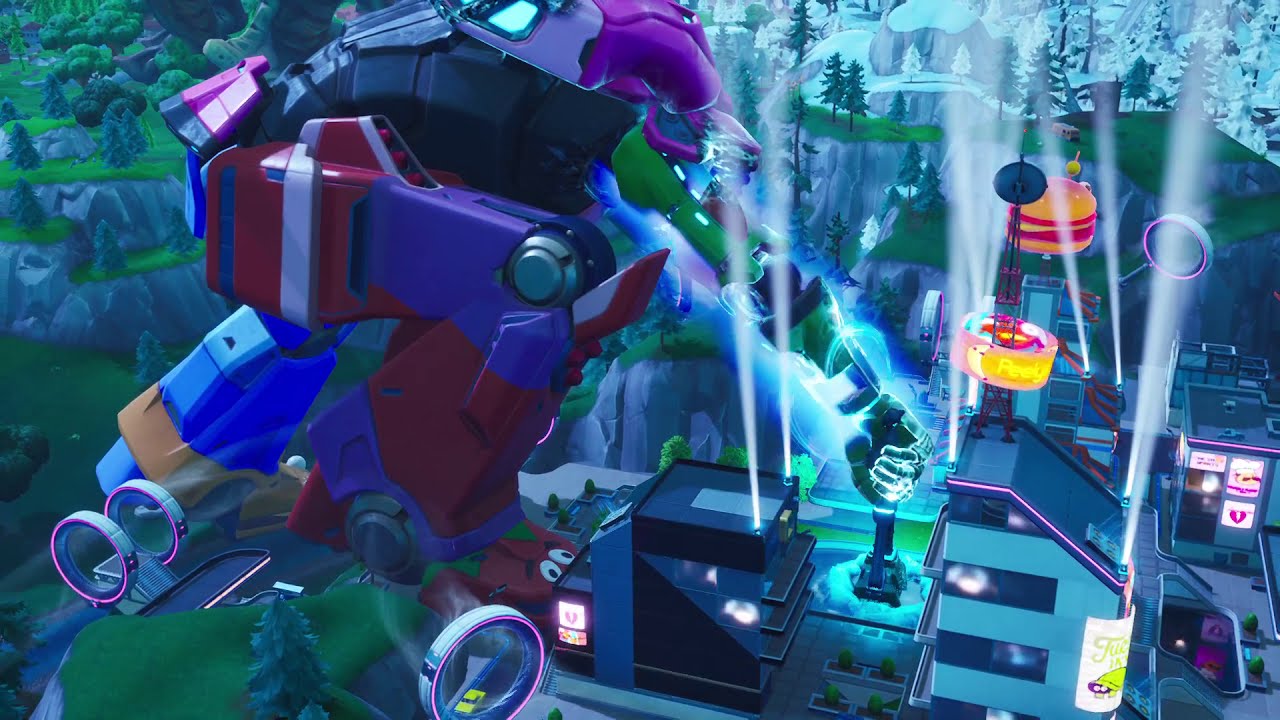Fortnite "MECHA VS KAIJU" - YouTube