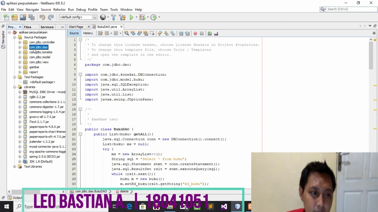 UAS PBO APLIKASI PERPUSTAKAAN - YouTube