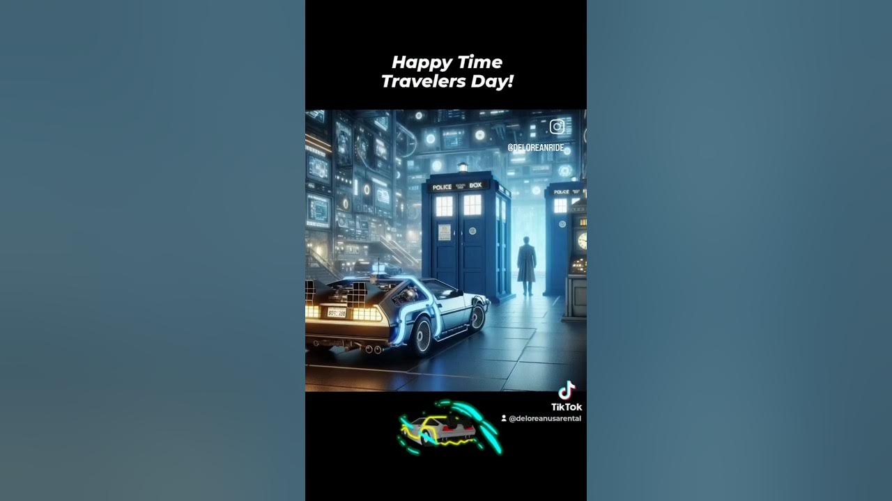 Today is "Pretend to be a Time Traveler Day". Did you try anything fun ...