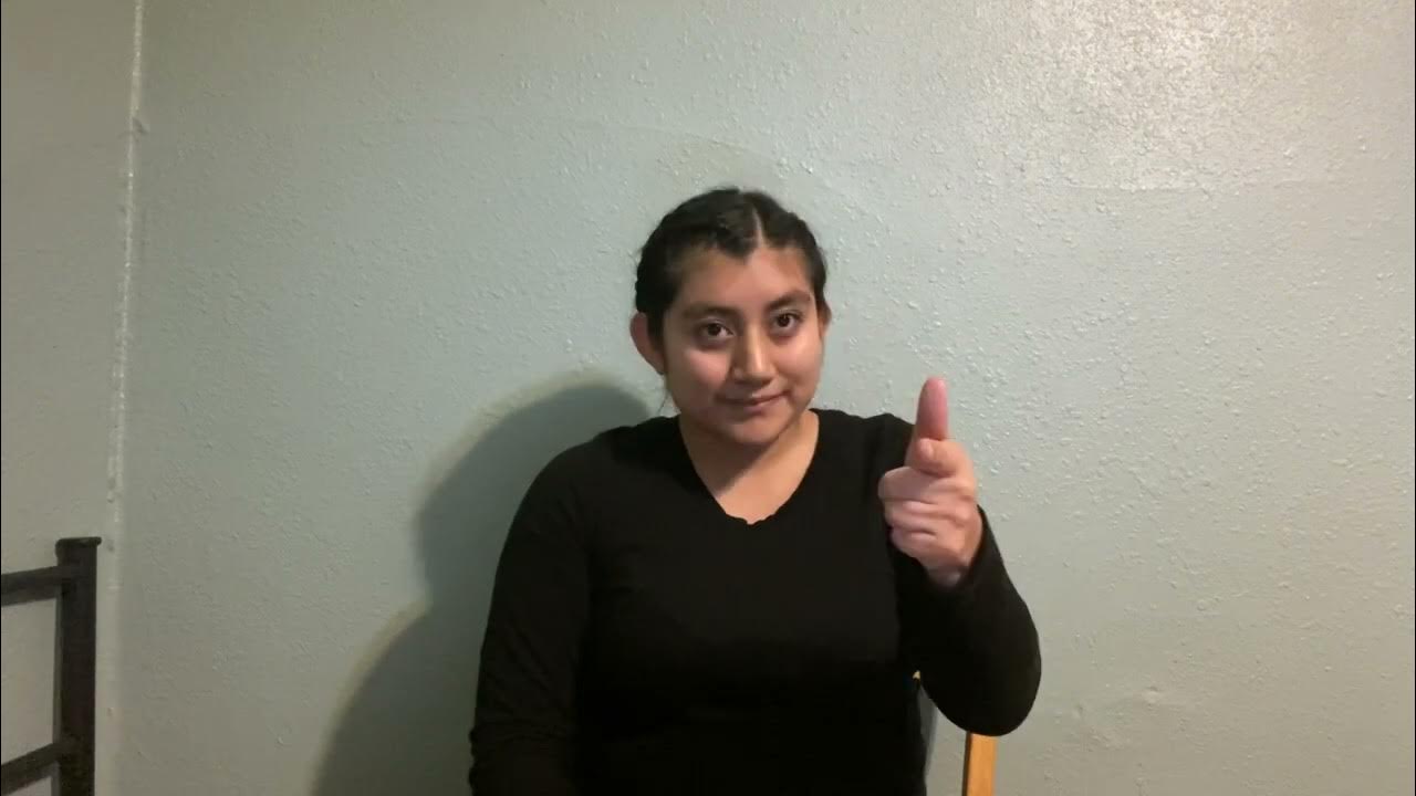 ASL Unit 1 Production Prompt - YouTube